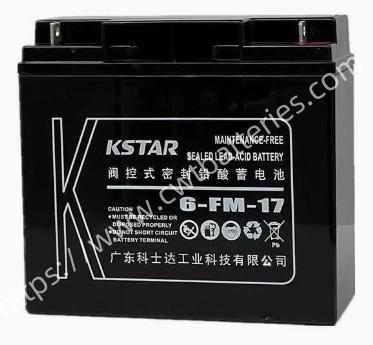 Cina Batteria KSTAR 6-FM-17 VRLA 12V 17Ah Batterie al piombo sigillate di ricambio per UPS Accumulo di energia in vendita