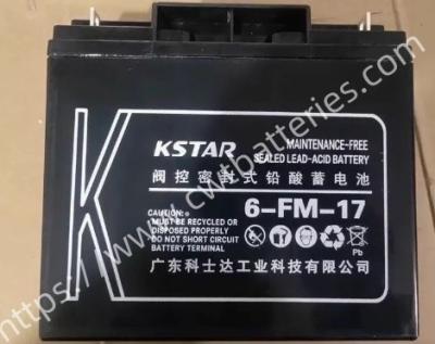 Cina Batteria KSTAR 6-FM-17 VRLA 12V 17Ah Batterie al piombo sigillate di ricambio per UPS Accumulo di energia in vendita