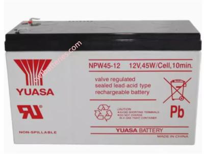 Cina YUASA NPW45-12 12V 45W batteria UPS 10min batteria al piombo sigillata Nuovo originale in vendita