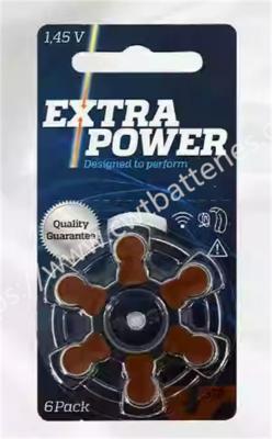 Cina EXTRAPOWER A312 1.45V Batteria acustica a zinco aria duratura per apparecchi acustici in vendita