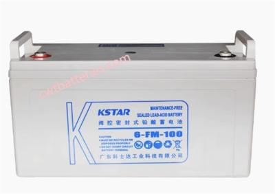 China KSTAR 12V 100Ah 6-FM-100 Vrla Battery Lead-Acid Battery New Original for sale