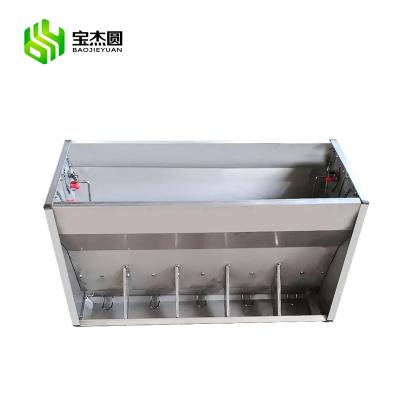 China Pig Farming Equipment Automatic Pig Feeder Hog Feeding Trough Pig Supplies Hog Feeder Tanks for sale