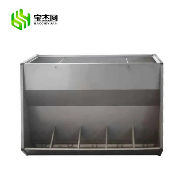 Quality Stainless Steel Pig Feeder Automatic Feeder for Pigs Piggery Farming Animal Feeding Trough for sale