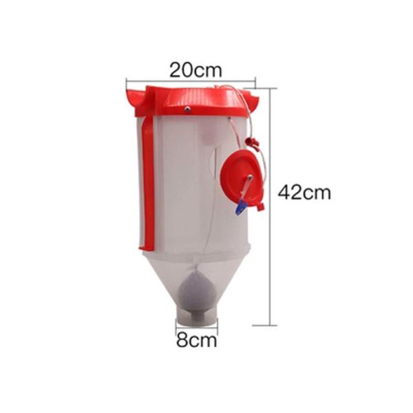 Quality Plastic Feed Measuring Quantitative Cups Automatic Pig Feeder for Sow Farrowing for sale
