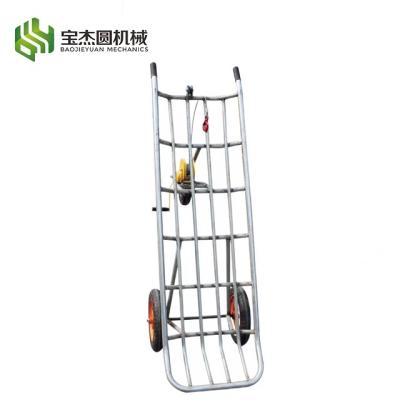 China Manual Pulling of Dead Pig Carts/trailer Animal Corpse Handling Carts/thickened and Weighted Three Wheeled Carts for Pigs for sale