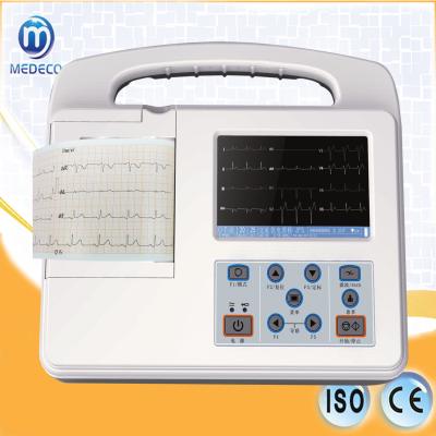 China Clinic Patient portable monitor Me2303G 5.1 Inch LCD Display Digital ECG System for sale