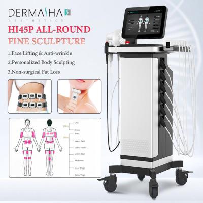 Cina 2MHz EMS Body Sculpting Machine Reduce Fat Hi-45P Trubody Fat Reduction RF Beauty Machine in vendita