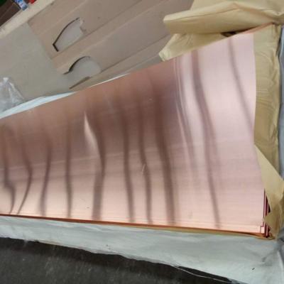 Cina Corrosione spazzolata lubrificata del calibro C14500 della lamiera sottile del rame 4x8 20 anti in vendita