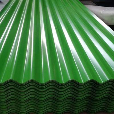 Cina SGC570 SGC340 Lastra di profilo rivestita a colori 6cm 28 calibro Metallo ondulato PPGI PPGL lamiera galvanizzata in vendita