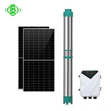 Quality Agricultural Solar Powered Submersible Well Pump 72V 600W Corrosion Proof for sale