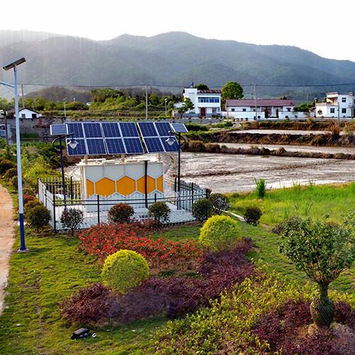 Quality 10m3 Solar Powered Wastewater Treatment Plant Modular Design Easy Installation for sale