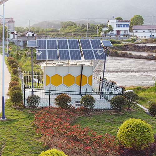 Quality 10m3 Solar Powered Wastewater Treatment Plant Modular Design Easy Installation for sale