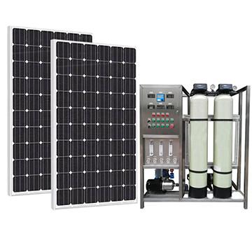 Quality Powerful Solar Powered Water Filtration System Eco Friendly Weather Resistant for sale