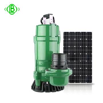 Quality Portable 26 Meter Solar Powered Submersible Pump High Flow with Remote for sale