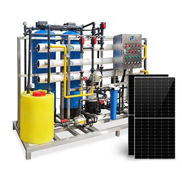 Quality Sustainable Solar Powered Sea Water Desalination Machines Automated Eco Friendly for sale