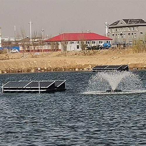 Quality Portable Solar Powered Paddle Wheel Aerator Intelligent Control For Shrimp And Fish for sale