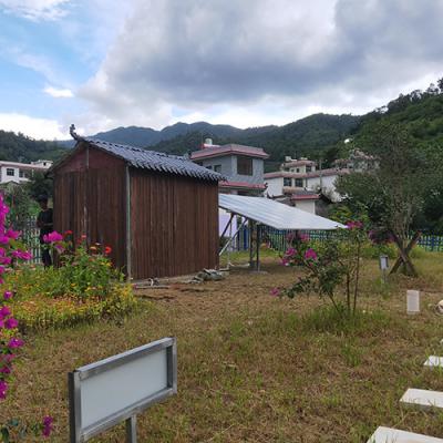 China Compact Solar Domestic Sewage Treatment Plant Space Saving MBR Household Sewage Treatment Systems for sale