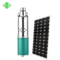 Quality Seawater Solar Powered Water Pump Stainless Steel Submersible Pump 1Hp 2 Inch for sale