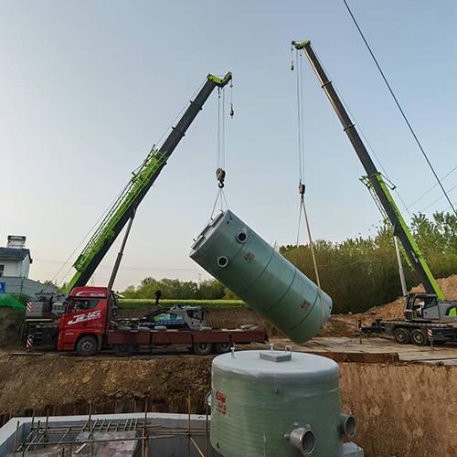 Quality Commercial Prefabricated Pump Station Corrosion Resistance For Rainwater for sale