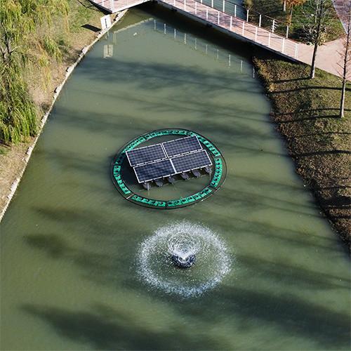 Quality High Efficiency Solar Powered Pond Aerator 380V 0.5KW Solar Fish Pond Aerator for sale