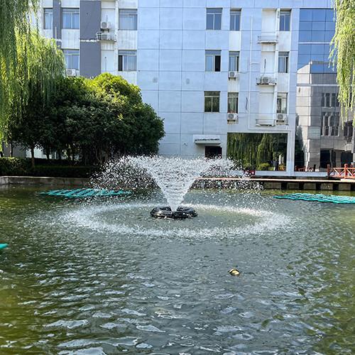 Quality Farming Solar Powered Pond Aerator Automatic Floating Solar Pond Oxygenator for sale
