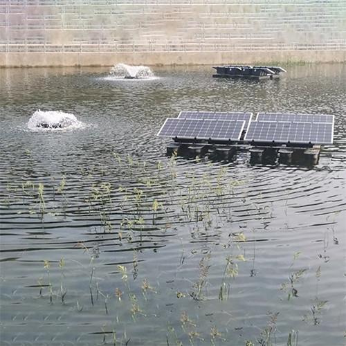Quality Portable Solar Powered Paddle Wheel Aerator Intelligent Control For Shrimp And for sale