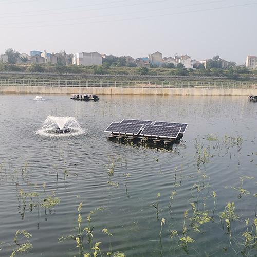 Quality Portable Solar Powered Paddle Wheel Aerator Intelligent Control For Shrimp And for sale