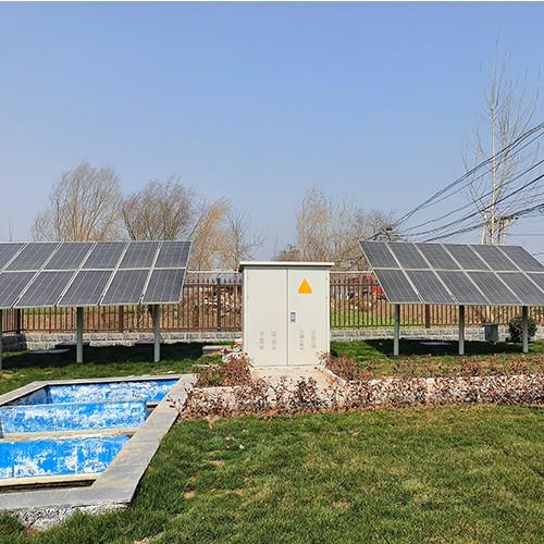 Quality Customized 50M3 Solar Powered Sewage Treatment Plant Residential Use for sale