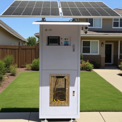 China Community-Level Large Capacity Solar Water Purification System for sale