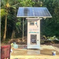 China Solar-Powered Drinking Machine - 1-5 Tons/Day Capacity, Coin-Operated Water Purification System for sale