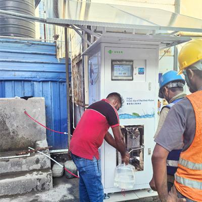 中国 オフグリッドソーラー浄水システム | 5000L/日 RO+UV 地方コミュニティ向け​ 販売のため