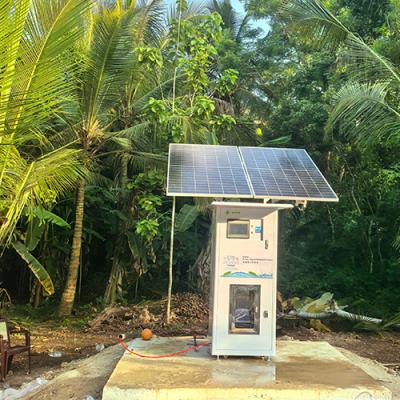 China Self Service Solar Powered Water Dispenser Coin Operated With RO Reverse Osmosis for sale
