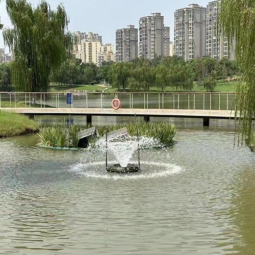 Quality High-Efficiency Pure Solar Fountain Aerator For Lake & Pond Oxygenation​ for sale