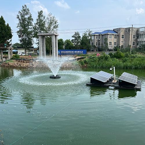 Quality All-in-One Solar Powered Fountain Water Aerator For Fish Ponds​ for sale