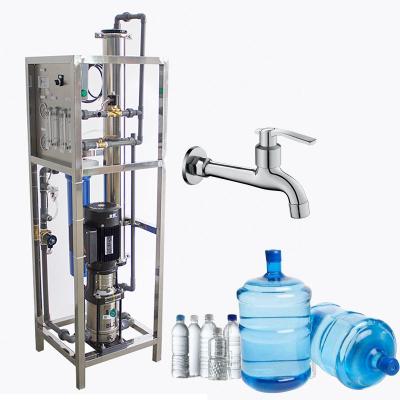 China Small Factory Drinking Water Treatment Equipment Well Water Reverse Osmosis Machinery RO Filter Mineral Water Making Machine for sale