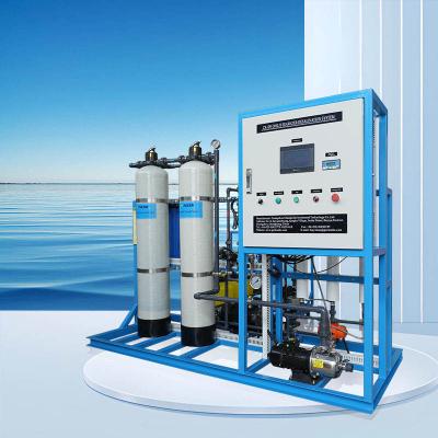 China Portable Seawater Desalination Device Solar Seawater Desalination Plant Water Treatment Machinery Pure Water Equipment for sale