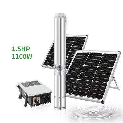 China Pure Solar-powered Water Pump, Solar-powered Deep Well Submersible Pump Controller Float Ball Switch Kit, Suitable For Farm Use for sale
