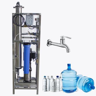 China 250LPH Reverse Osmosis Water System with 220V/380V Power and PLC Control for Home and Restaurant Use for sale