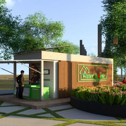 Quality QuickSip Solar Pop-up Tea Bar for sale