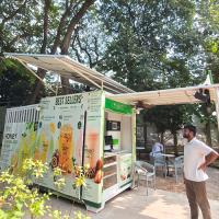 China Pure Solar Container Milk Tea Lab for sale