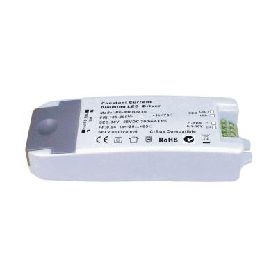China 16W 350Ma / 700Ma 0 - 10V Dimmable Led Driver 12V DC / 24V DC CE ROHS for sale