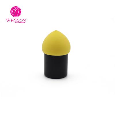 China Four Color Short Handle Egg Makeup Beauty Sponge Puff for sale