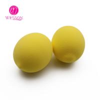 China 3pcs Texture Lemon Shape Cosmetic Sponge Puff Set for sale