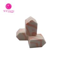 China Washable Double color Small House Shape Makeup sponge Puff for sale