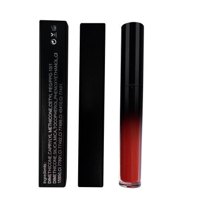 China Glair de 12color não Esy Fade Matt Lip Gloss Velvet Labial à venda