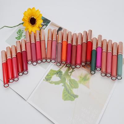 China OEM 24color Fluweelmist Matt Lip Gloss Genuine Lipstick Te koop