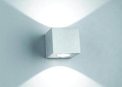 China Indoor Square Up And Down LED Wall Lights Pure Aluminum 230V IP20 for sale