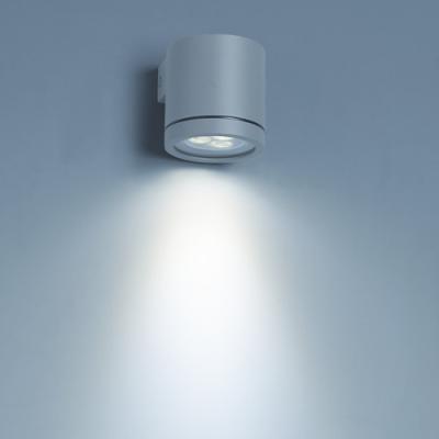 China Low Consumption Outdoor LED Wall Lights Round Wall Lamp 3 Watt 0.45kg for sale