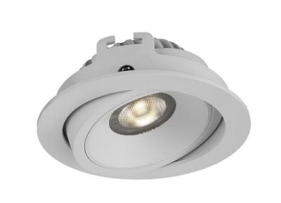 China IP54 7w Tiltable Mini LED Downlight 73mm for Bars / Cafes / Beauty Shops for sale