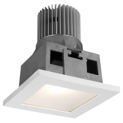 China Focus Square LED Downlight COB Chip With Frosted Glass Anti Glare for sale
